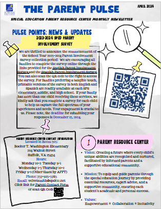 Special Education / Parent Resource Center - Special Education